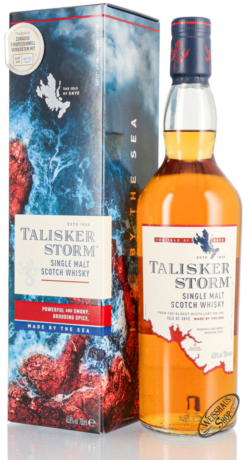 Talisker Storm Single Malt Scotch Whisky 45,8% vol. 0,70l | Weisshaus Shop