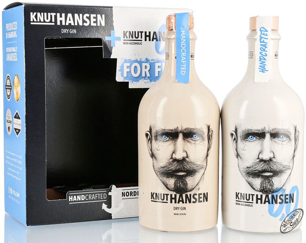 Knut Hansen Dry Gin 42% vol. 0,50l | Weisshaus Shop