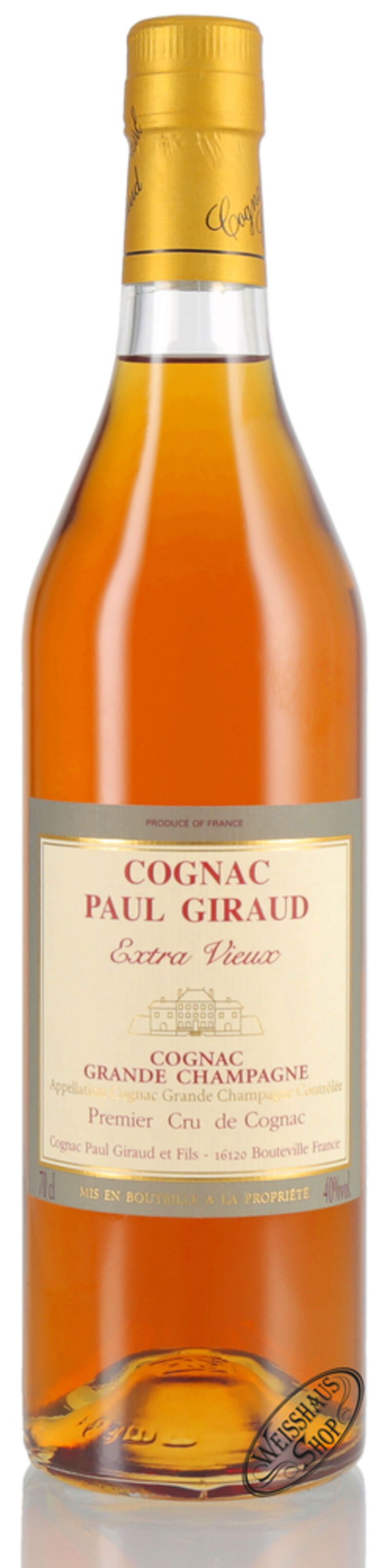 Paul Giraud Cognac Extra Vieux 40% vol. 0,70l | Weisshaus Shop