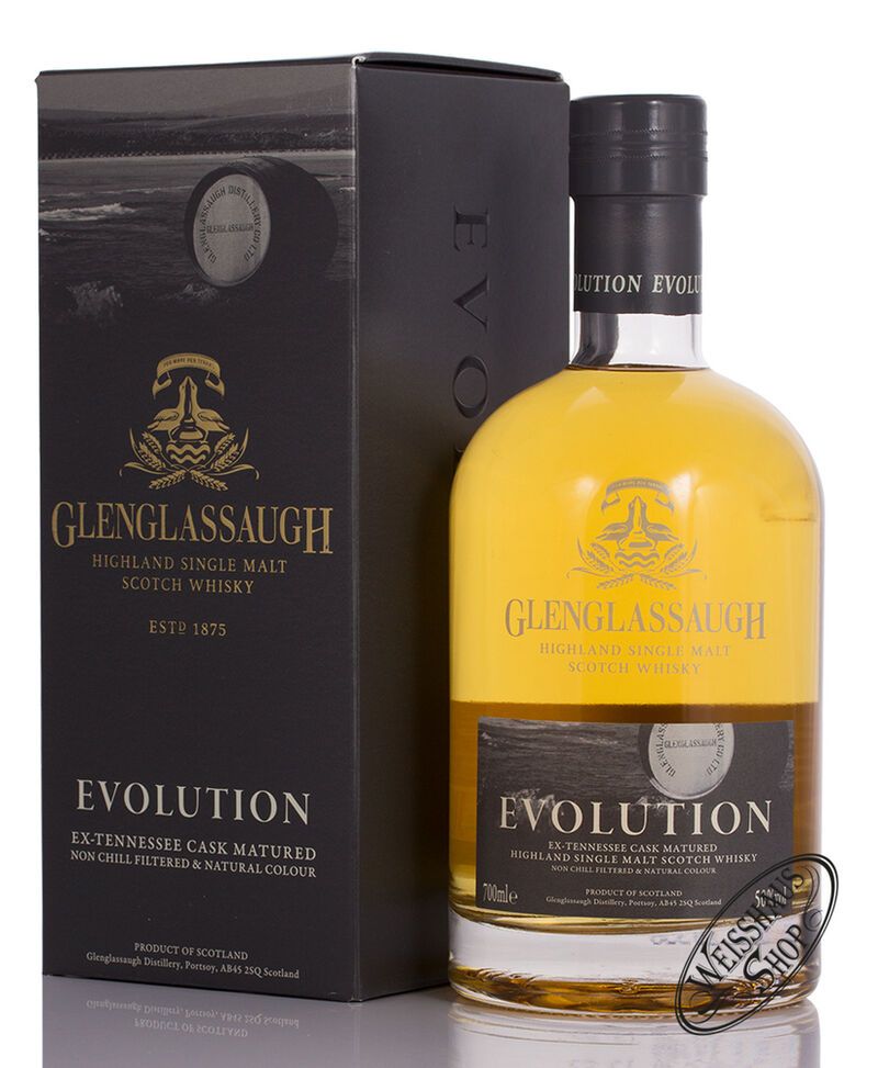 Glenglassaugh Evolution Single Malt Whisky 50% vol. 0,70l | Weisshaus Shop