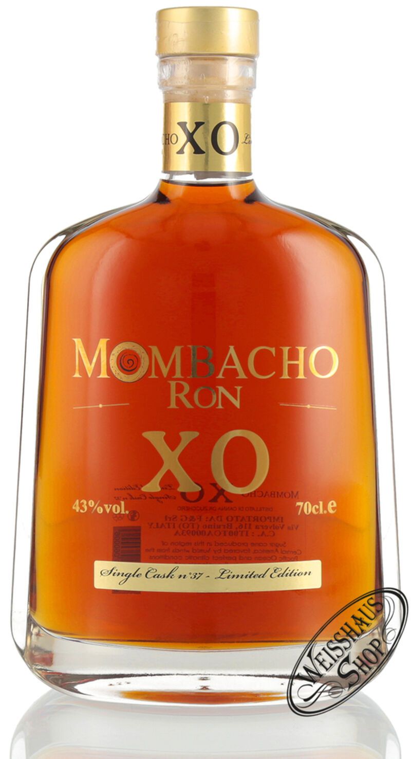 Mombacho XO Single Cask Nicaragua Rum 43% vol. 0,70l | Weisshaus Shop