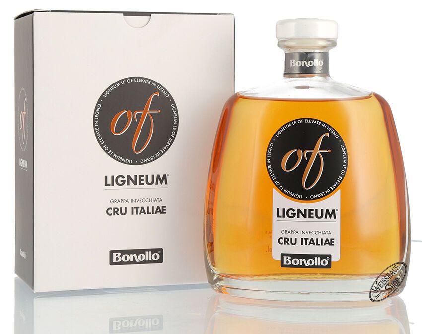 Bonollo Grappa of Ligneum Moscato 42% vol. 0,70l | Weisshaus Shop