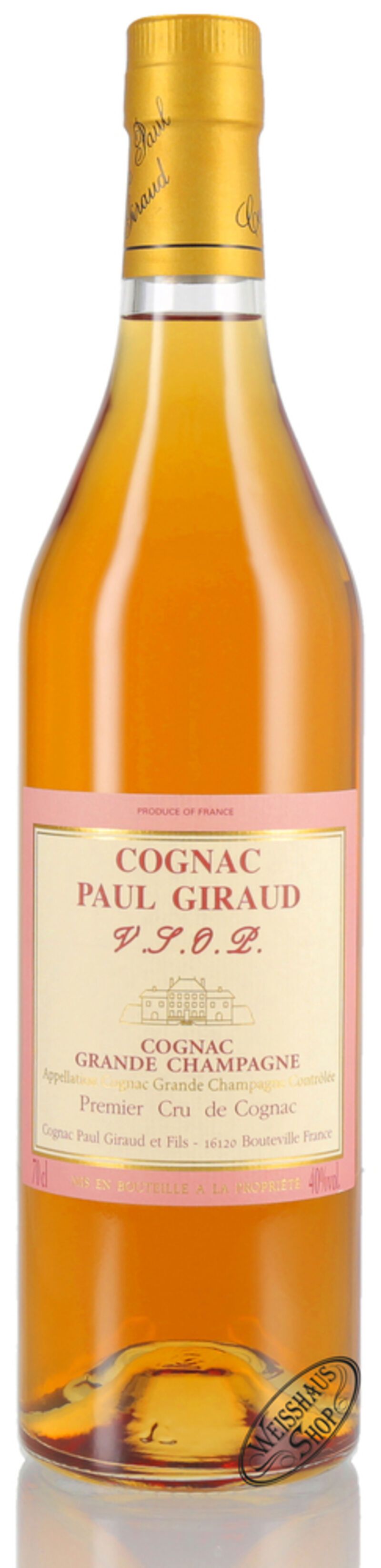 Paul Giraud Cognac VSOP 40% vol. 0,70l | Weisshaus Shop