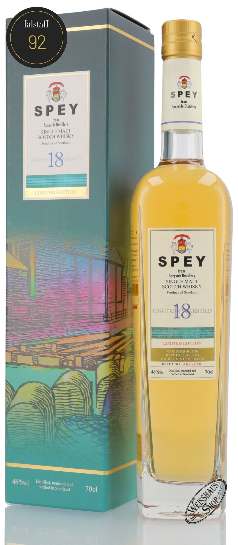 Spey 18 YO Whisky 46% vol. 0,70l | Weisshaus Shop