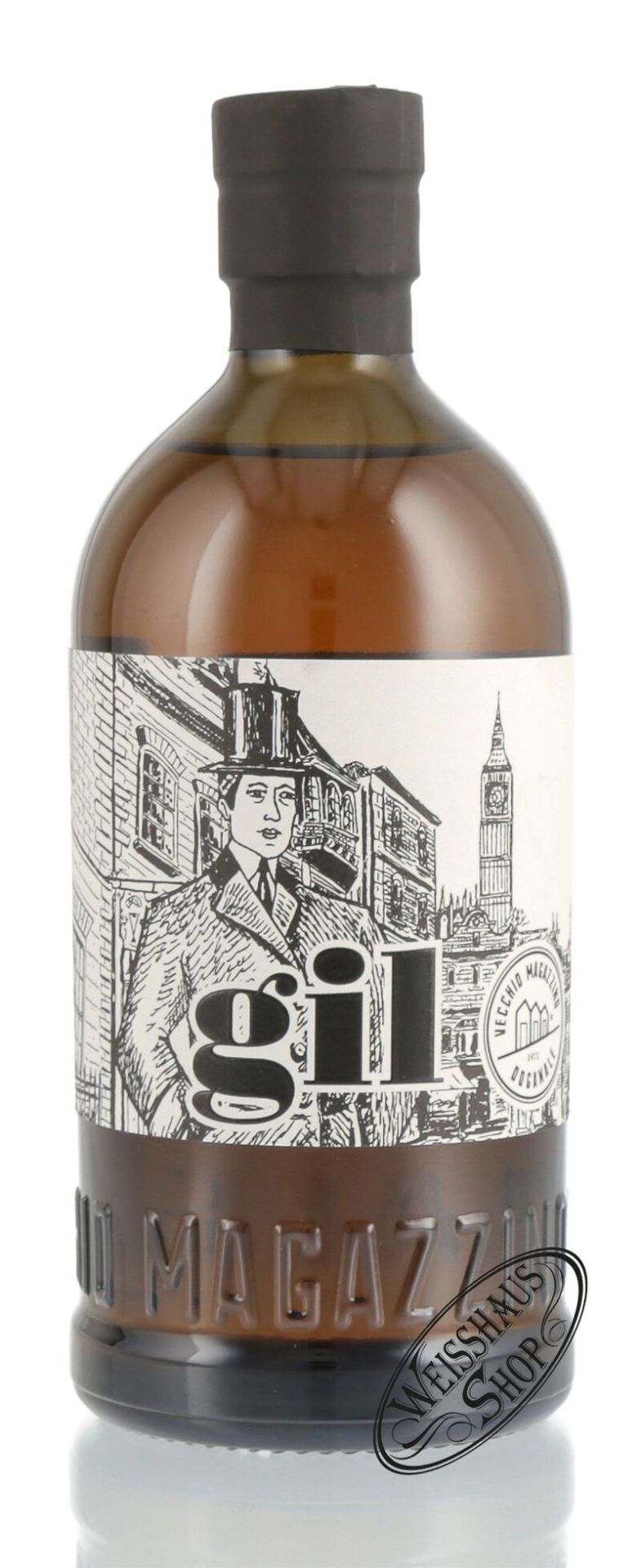 Vecchio Magazzino Doganale Gil Italian Peated Gin 43% vol. 0,50l ...