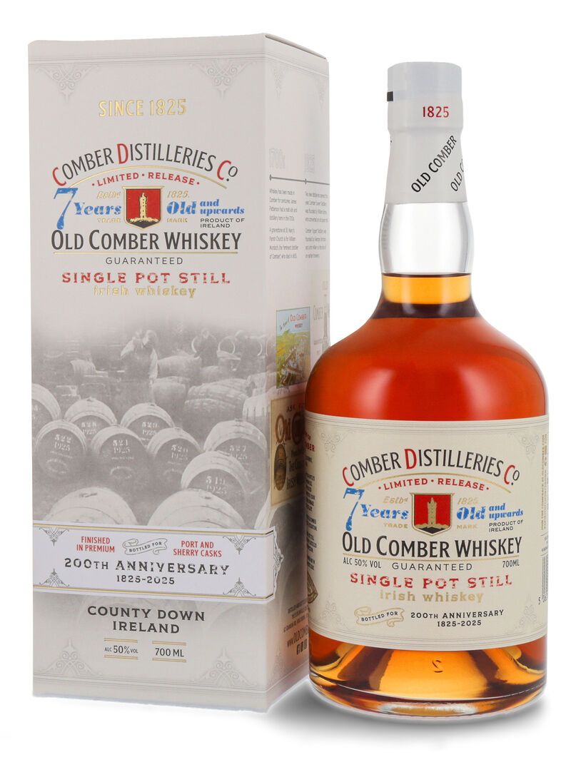 Old Comber 200th Anniversary Irish Single Pot Still Whiskey 50% vol. 0 ...