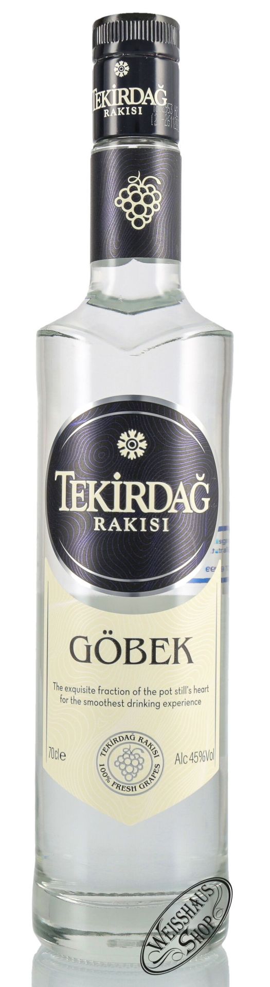 Tekirdag Rakisi Göbek 45% vol. 0,70l | Weisshaus Shop