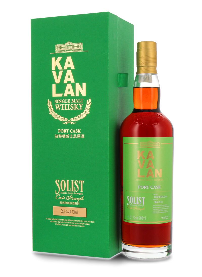 Kavalan Solist Port Cask Whisky 56,3% vol. 0,70l | Weisshaus Shop