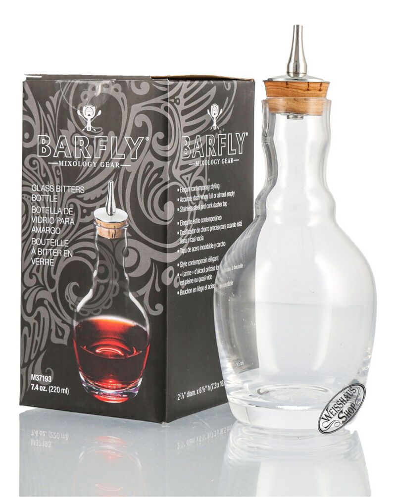 Barfly Bitter Glass Bottle 220ml | Weisshaus Shop