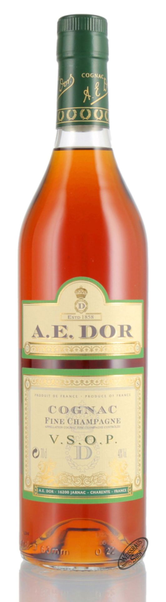 A.E. Dor Cognac VSOP 40% vol. 0,70l | Weisshaus Shop