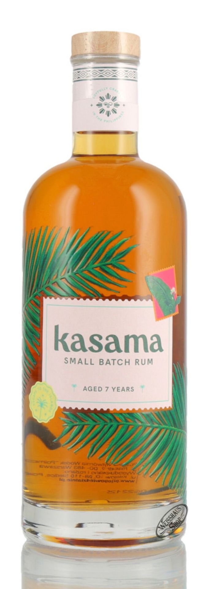 Kasama 7 YO Small Batch Rum 40% vol. 0,70l | Weisshaus Shop