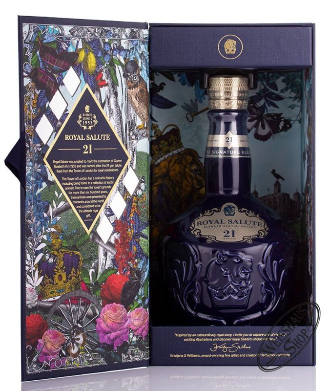 Chivas Regal Royal Salute 21 YO Whisky 40% vol. 0,70l B-Ware ...