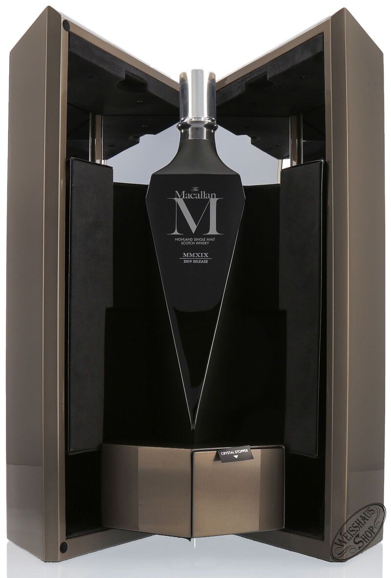 Macallan M Decanter Black Release 2019 MMXIX Whisky 46,5% vol. 0,70l ...