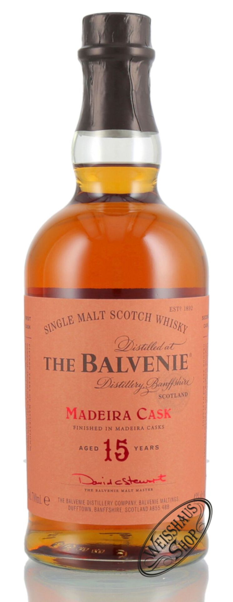 The Balvenie 15 YO Single Barrel Madeira Cask 43% vol. 0,70l ...