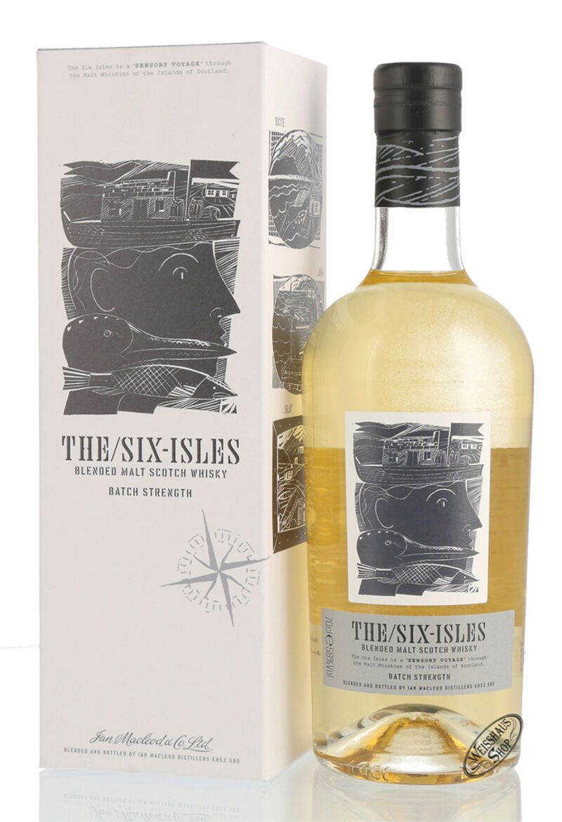 The Six Isles Batch Strength Blended Whisky 58% vol. 0,70l | Weisshaus Shop
