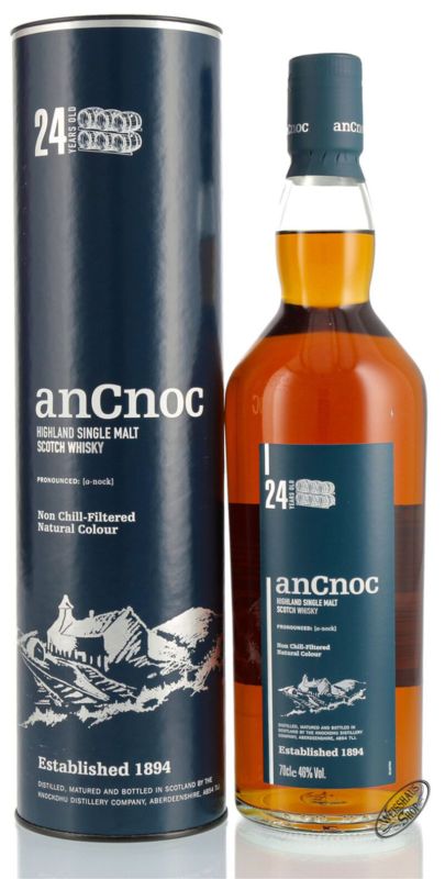 AnCnoc 12 YO Highland Single Malt Whisky 40% vol. 0,70l | Weisshaus Shop