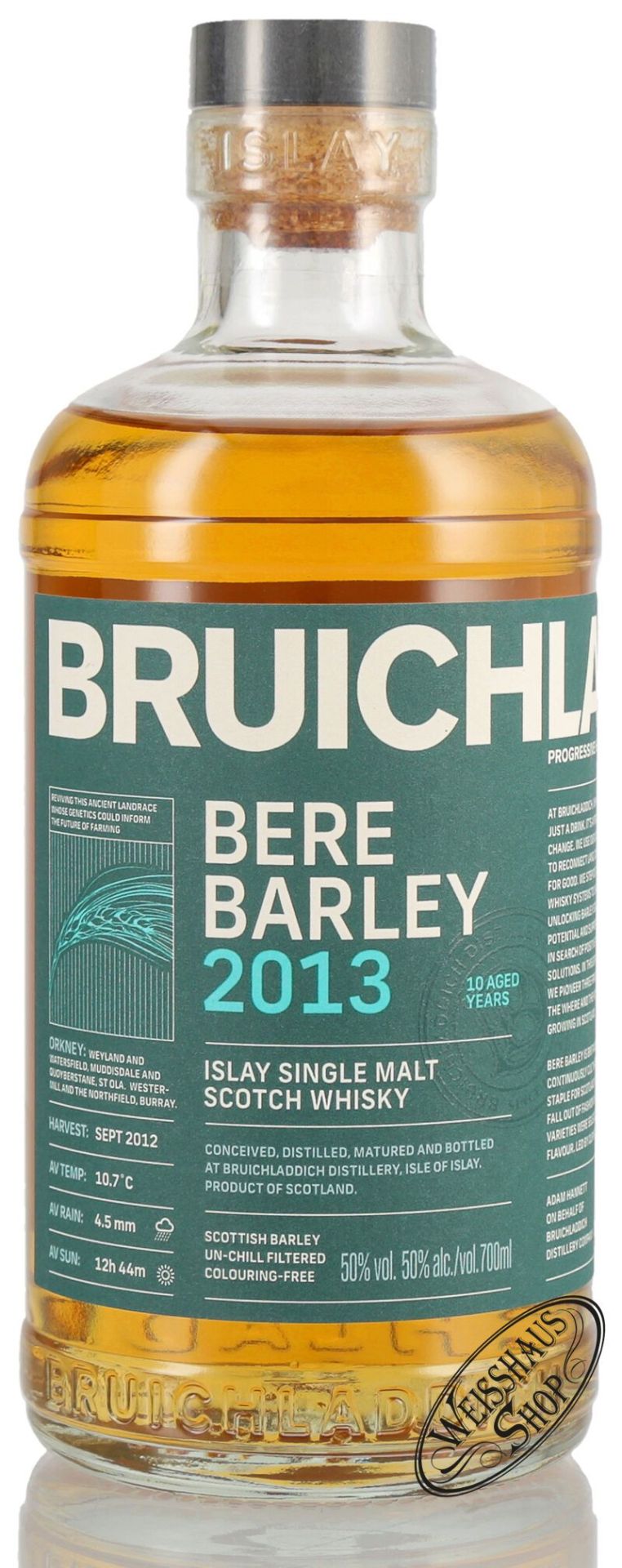 Bruichladdich Bere Barley 2013 Islay Whisky 50% vol. 0,70l | Weisshaus Shop