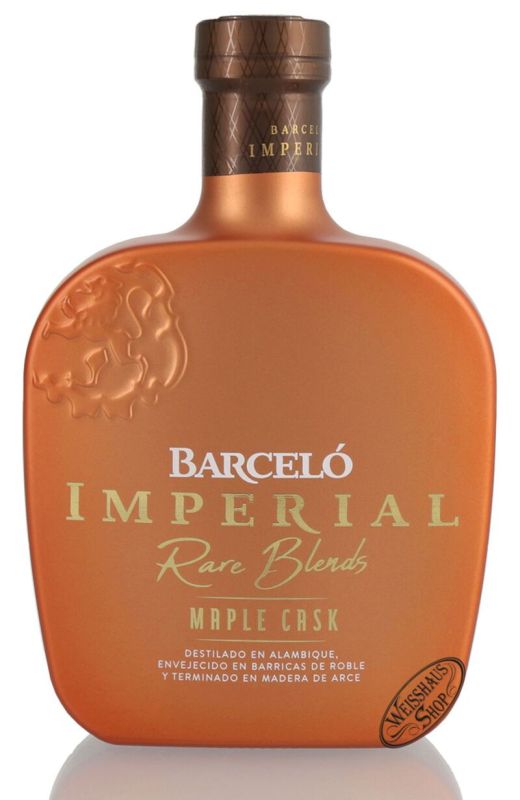 Ron Barcelo Imperial Rare Blends Maple Cask Rum 40% vol. 0,70l ...