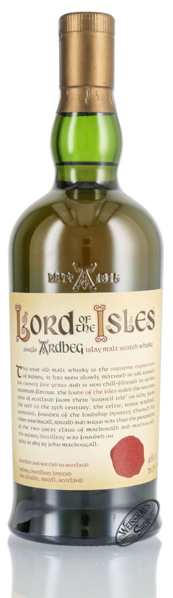 Ardbeg 25 YO Lord of the Isles Islay Whisky 46% vol. 0,70l | Weisshaus Shop