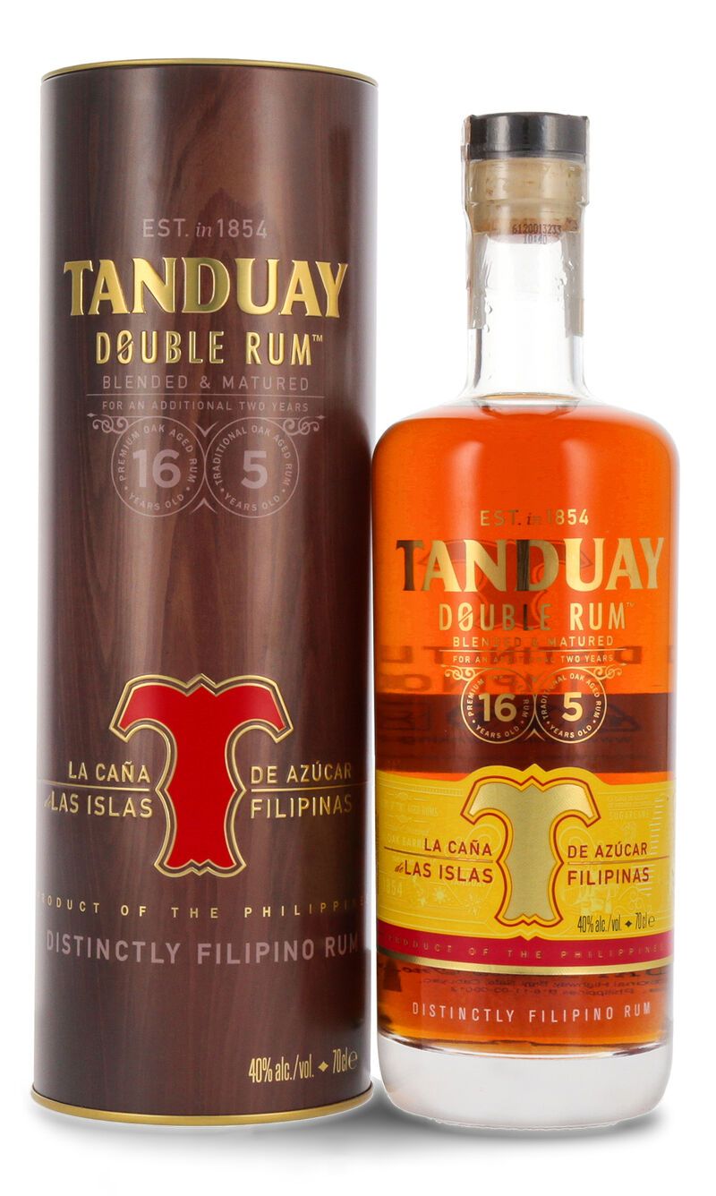 Tanduay Double Rum 40% vol. 0,70l | Weisshaus Shop