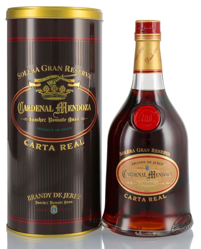 Cardenal Mendoza Carta Real Brandy 40% vol. 0,70l | Weisshaus Shop
