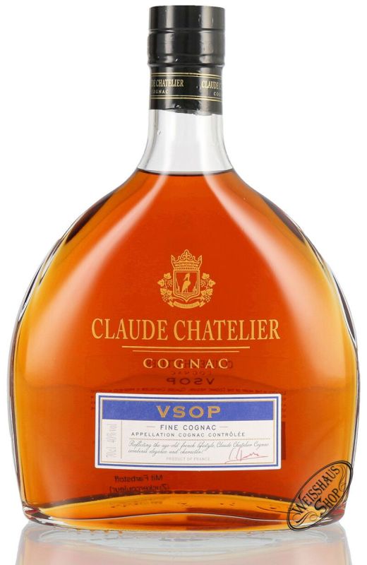 Claude Chatelier VSOP Cognac 40% vol. 0,70l | Weisshaus Shop