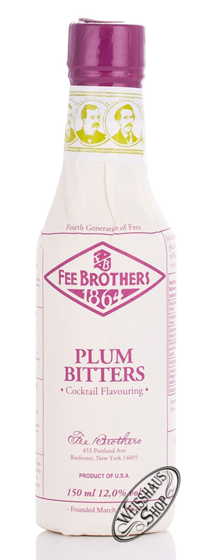 Fee Brothers Plum Bitters 12% vol. 0,15l | Weisshaus Shop