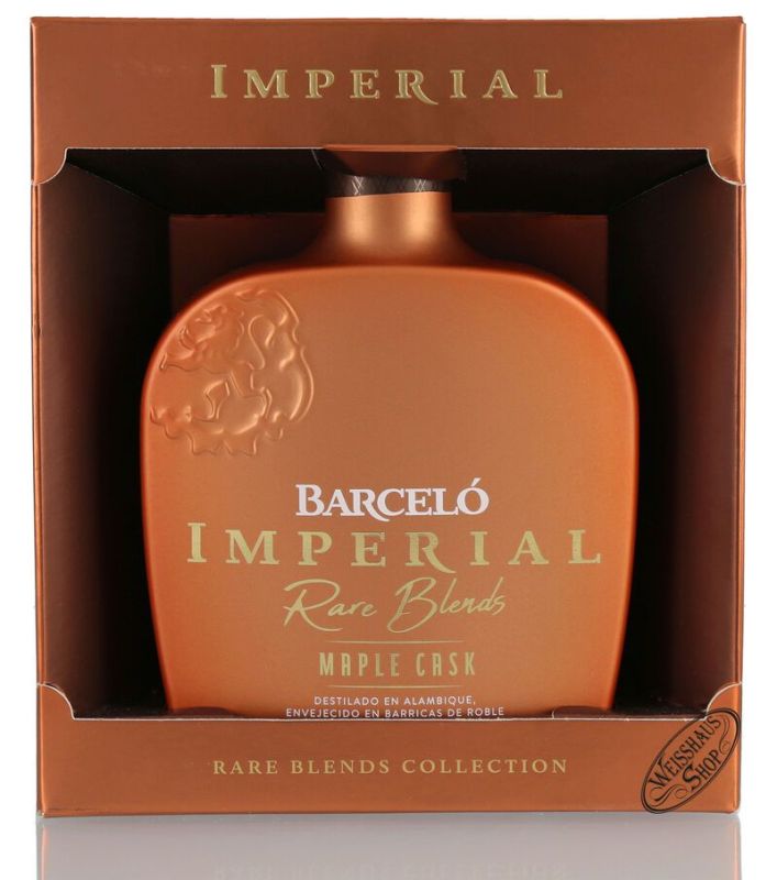 Ron Barcelo Imperial Rare Blends Maple Cask Rum 40% vol. 0,70l ...