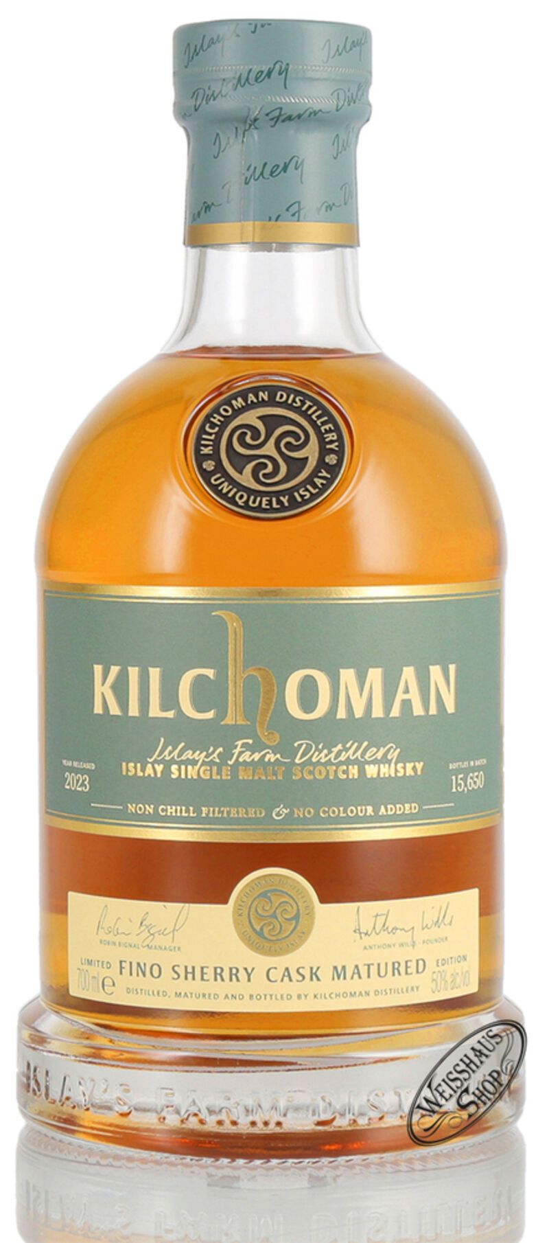 Kilchoman Sherry Cask 2023 Release Islay Whisky 50% vol. 0,70l | Weisshaus Shop