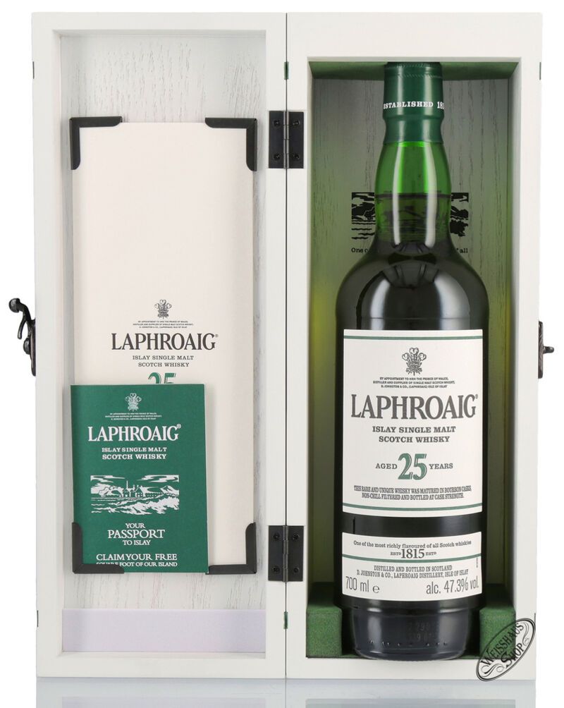 Laphroaig 25 YO Cask Strength Edition 2023 Whisky 47,3% vol. 0,70l | Weisshaus Shop
