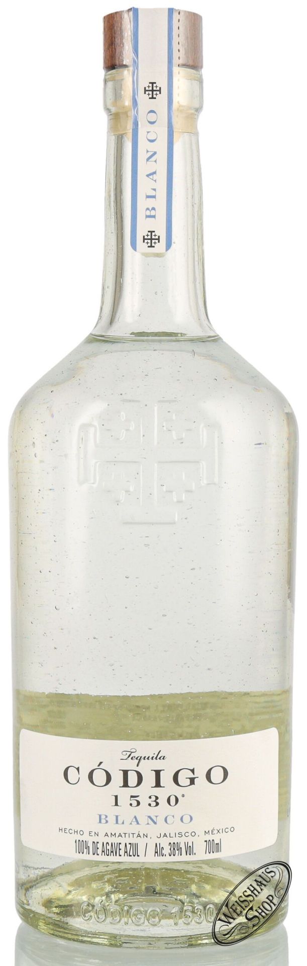 Codigo Tequila Blanco 38% vol. 0,70l | Weisshaus Shop