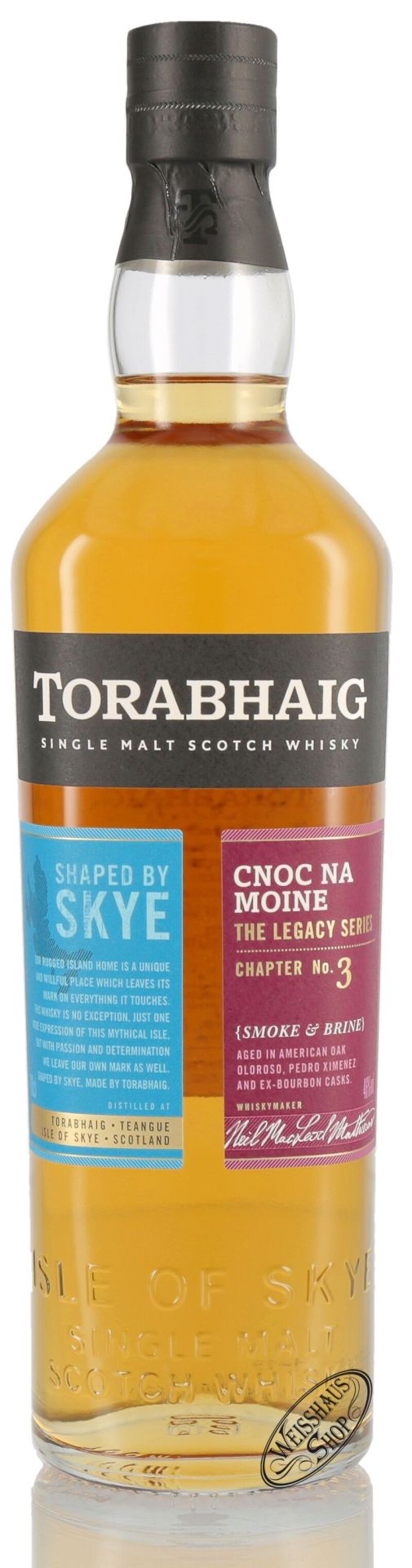 Torabhaig Cnoc Na Móine Whisky 46% vol. 0,70l | Weisshaus Shop