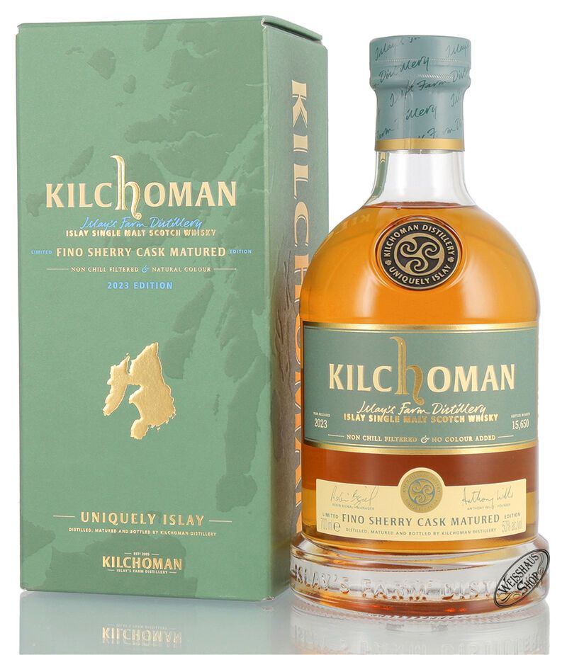 Kilchoman Sherry Cask 2023 Release Islay Whisky 50% vol. 0,70l | Weisshaus Shop