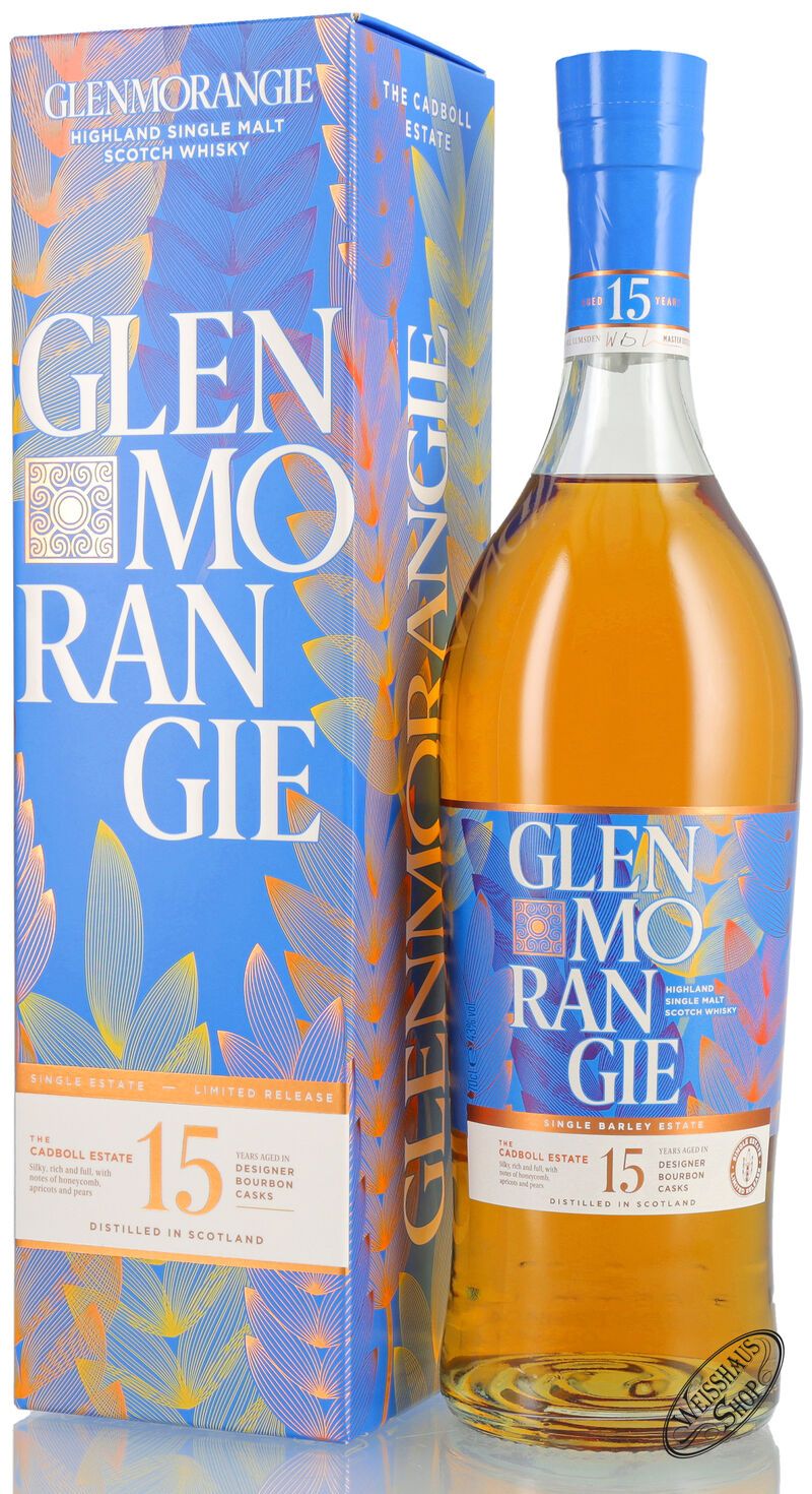 Glenmorangie 15 YO Cadboll Estate Batch 4 Whisky 43% vol. 0,70l ...