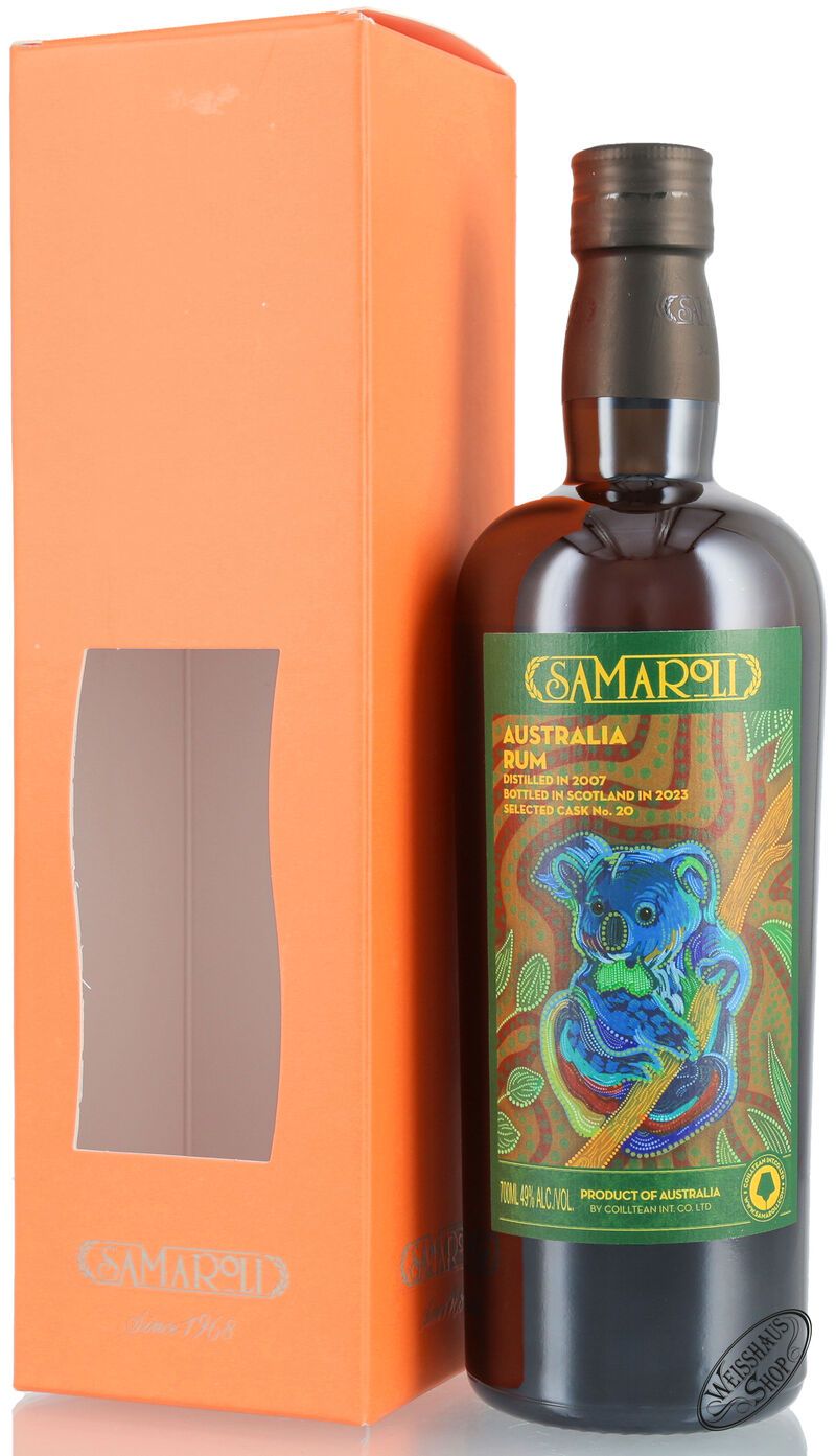 Samaroli Australia Vintage 2007 Rum 49% vol. 0,70l | Weisshaus Shop