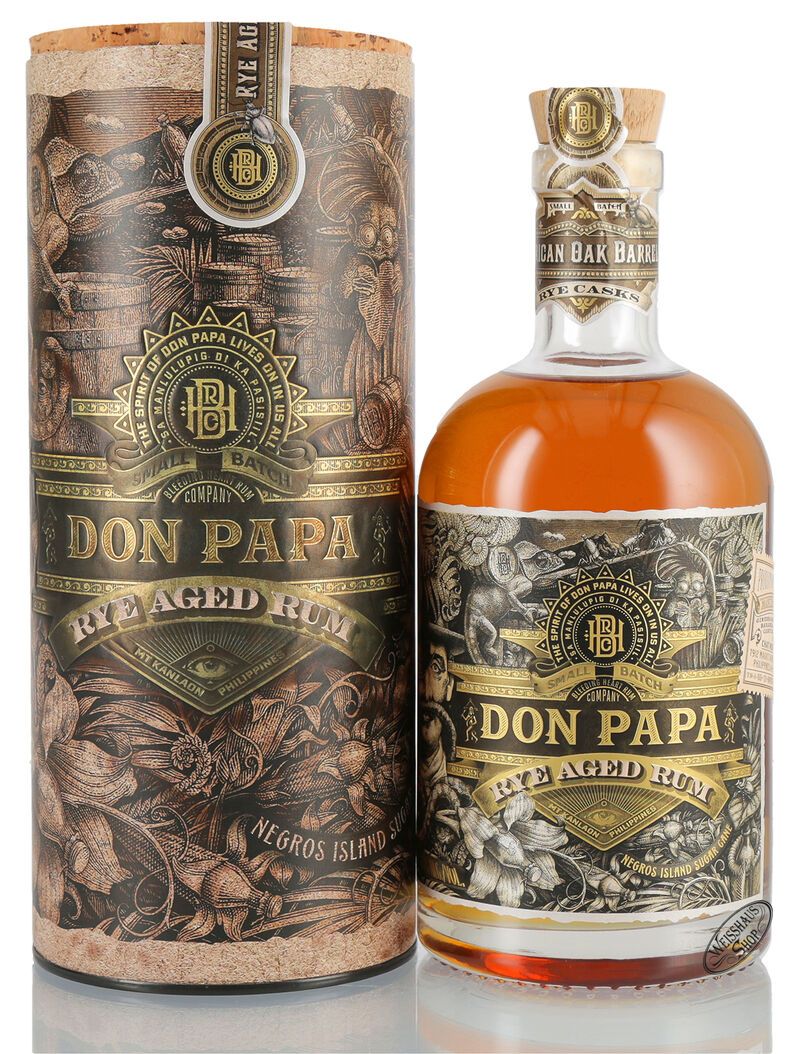 Don Papa Rye Cask Rum 45% vol. 0,70l | Weisshaus Shop