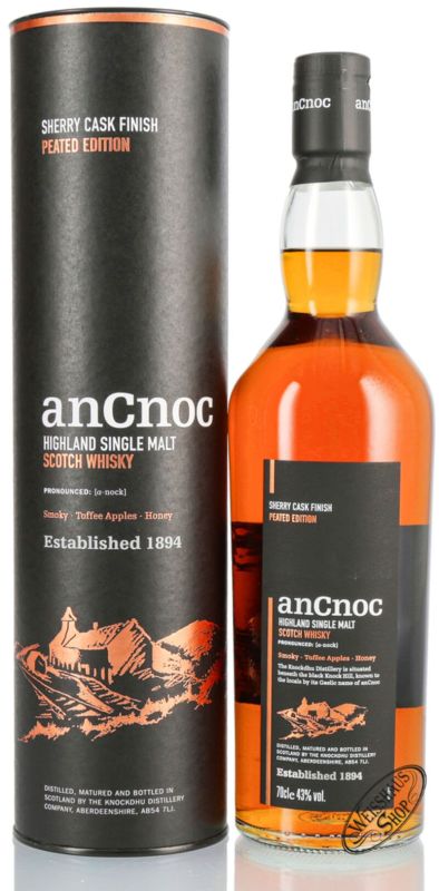 AnCnoc 12 YO Highland Single Malt Whisky 40% vol. 0,70l | Weisshaus Shop
