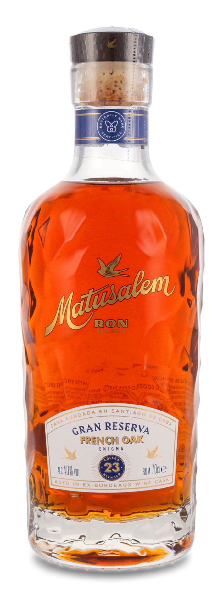 Ron Matusalem Gran Reserva 23 French Oak Rum 40% vol. 0,70l | Weisshaus ...