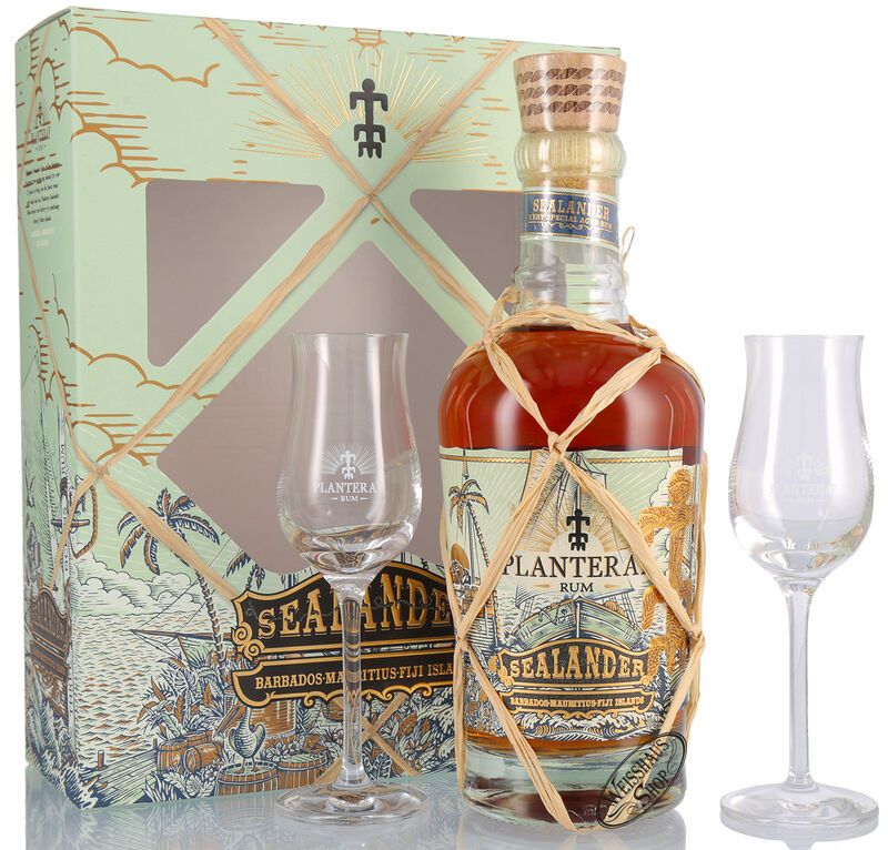Planteray Sealander Rum Geschenk-Set 40% vol. 0,70l | Weisshaus Shop