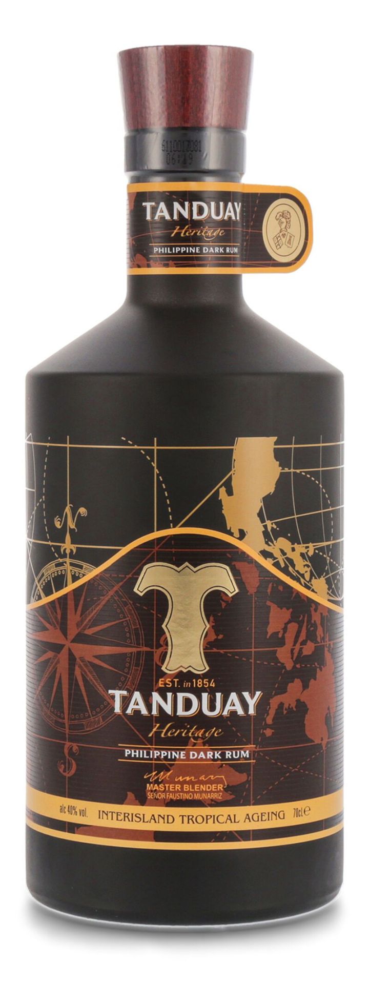 Tanduay Heritage Rum 40% vol. 0,70l | Weisshaus Shop