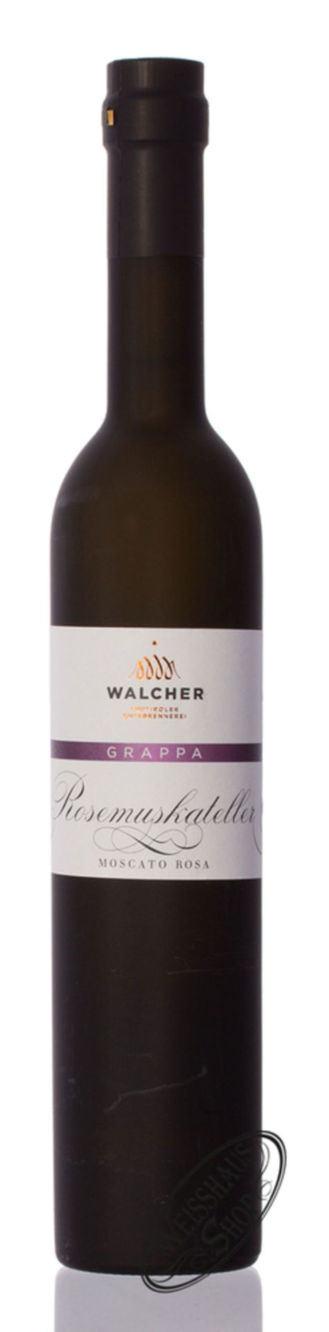 Walcher Grappa Rosenmuskateller 42% vol. 0,50l | Weisshaus Shop