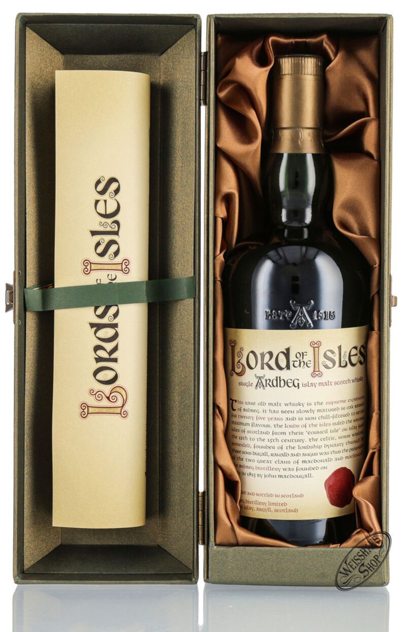 Ardbeg 25 YO Lord of the Isles Islay Whisky 46% vol. 0,70l | Weisshaus Shop