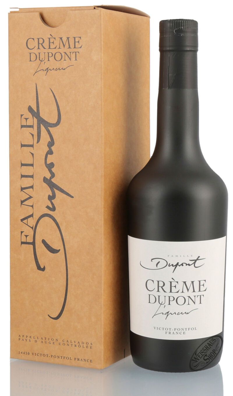 Dupont Calvados Cream 15% vol. 0,50l | Weisshaus Shop