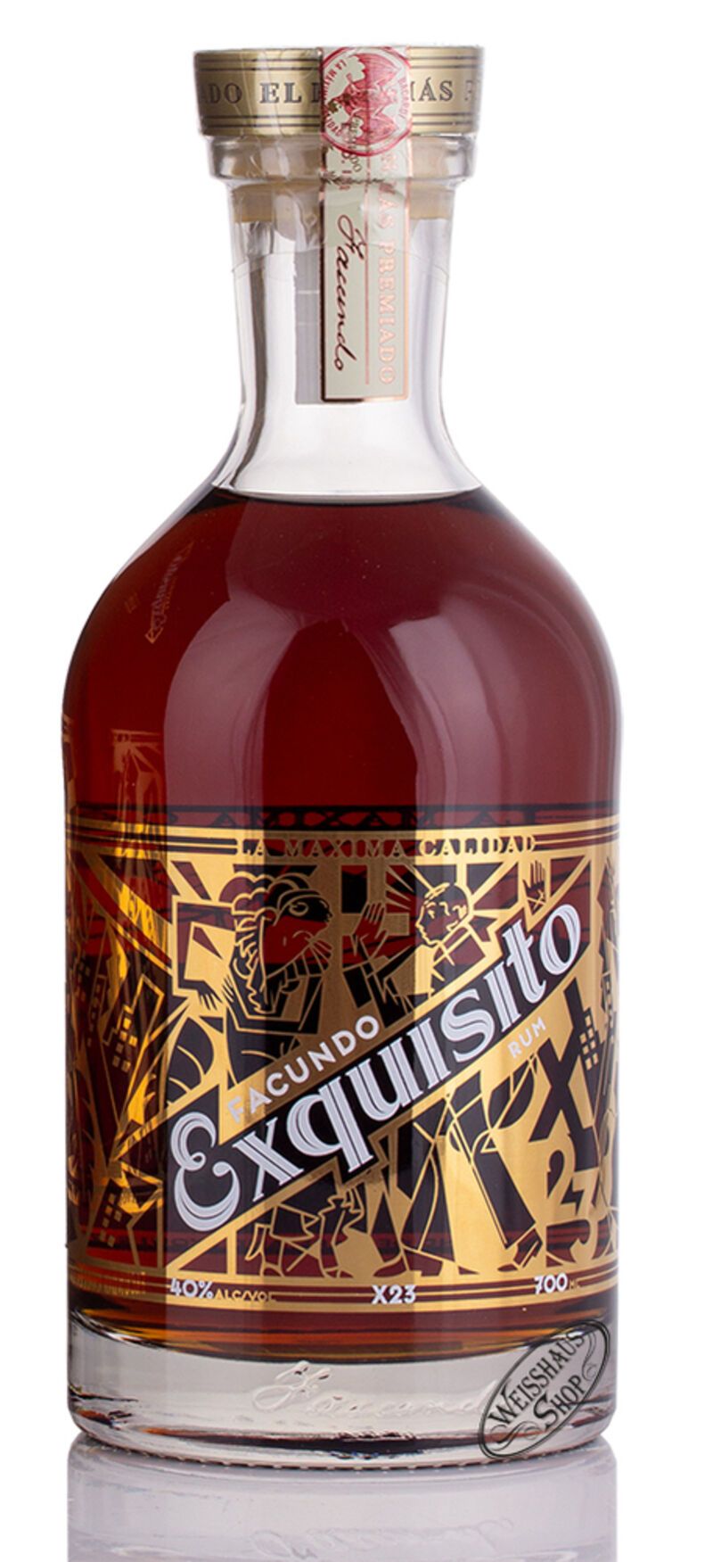 Bacardi Facundo Exquisito Rum 40% vol. 0,70l | Weisshaus Shop