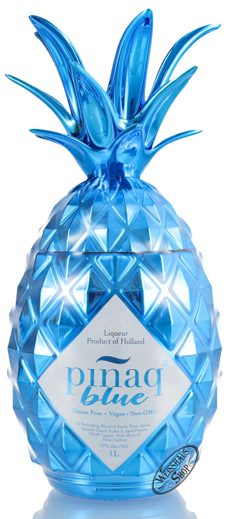 Pinaq Blue Likör 17% vol. 1,0l | Weisshaus Shop