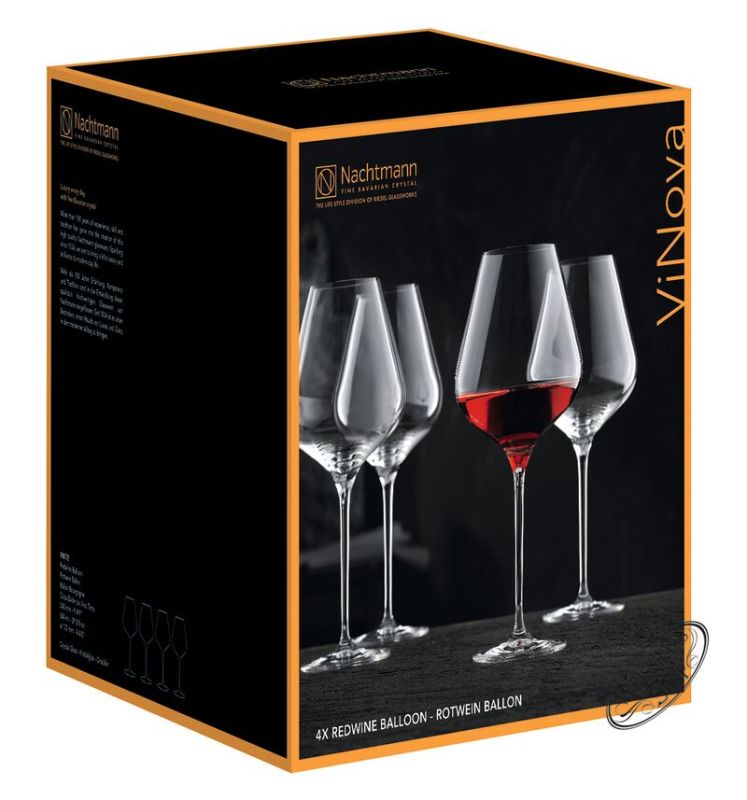 Nachtmann ViNova Rotwein Ballon Set 4 Gläser | Weisshaus Shop