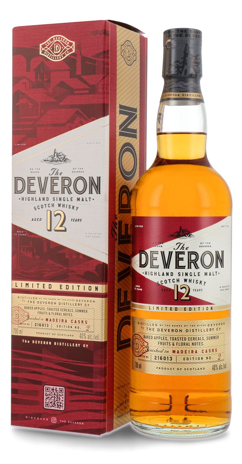 The Deveron 12 YO Madeira Cask Whisky 40% vol. 0,70l | Weisshaus Shop