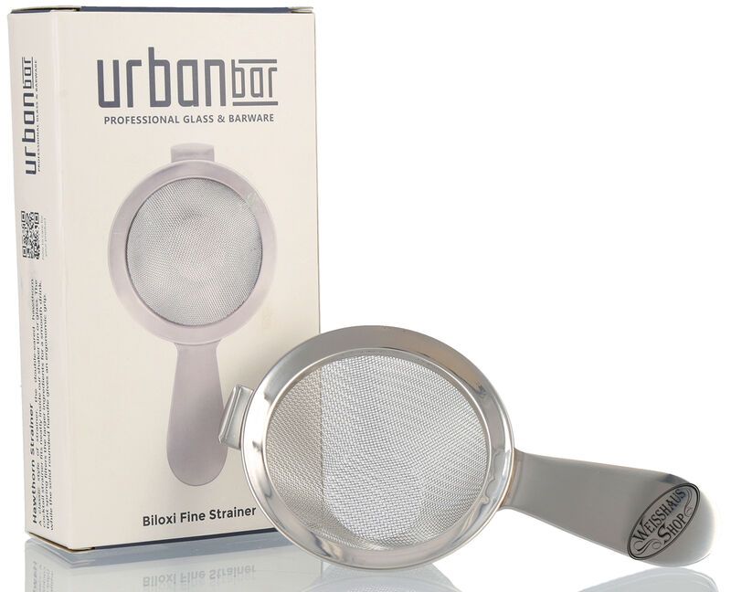 Biloxi Stainless Steel Fine Mesh Cocktail Strainer kurz | Weisshaus Shop