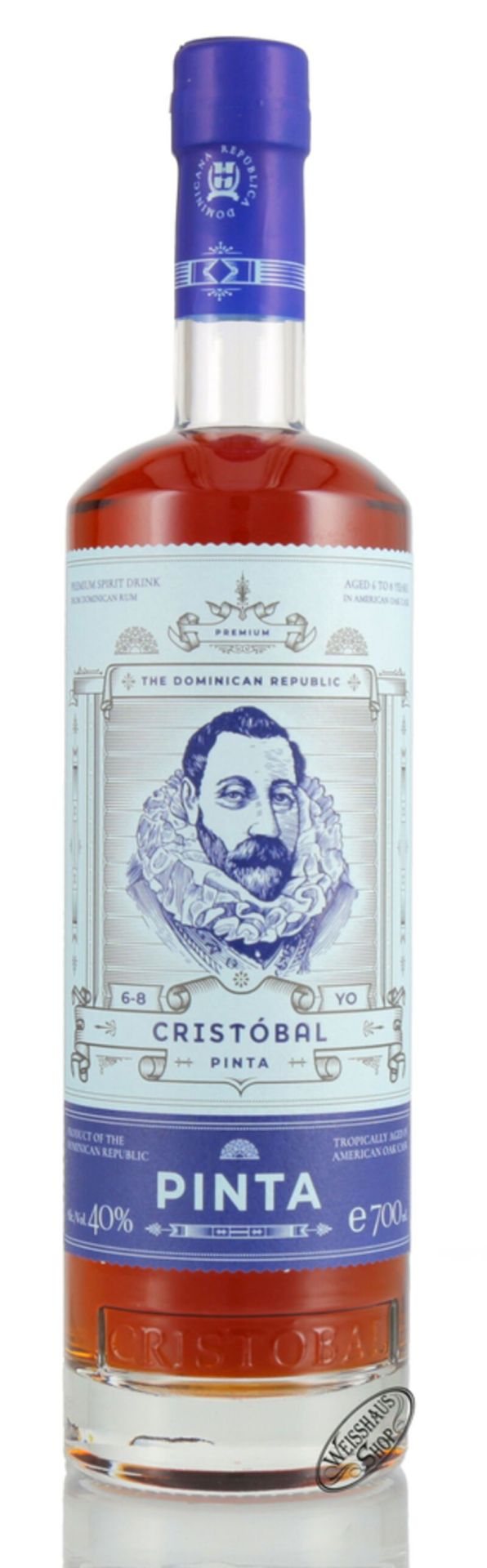 Ron Cristóbal Pinta 40% vol. 0,70l | Weisshaus Shop