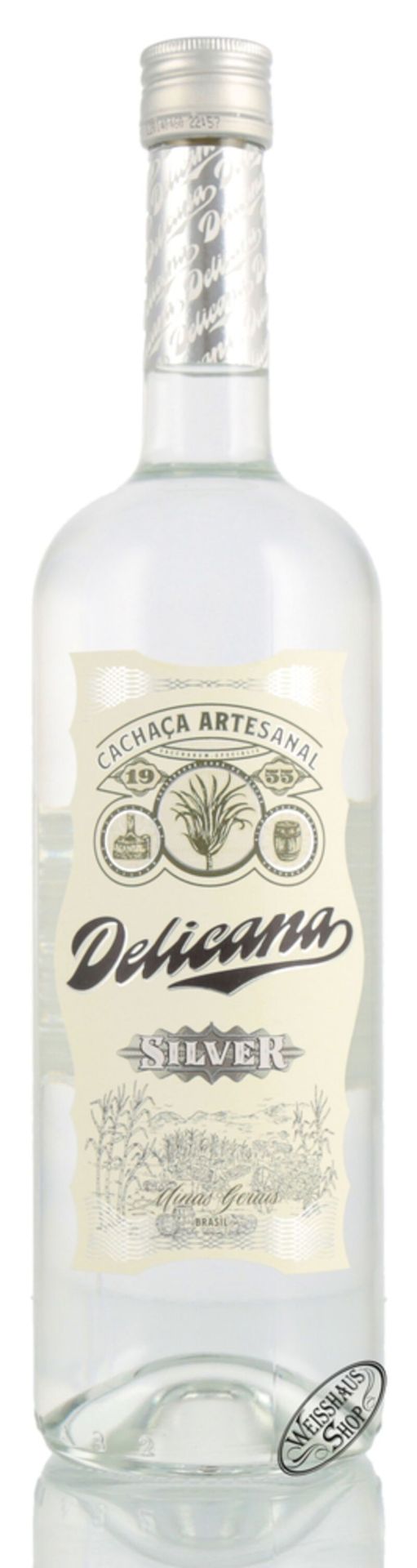 Delicana Silver Cachaca 38% vol. 1,0l | Weisshaus Shop